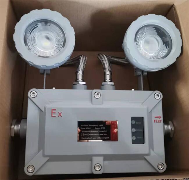 2x3w IP65 Explosion Proof LED Emergency Light Rechargeable Light
