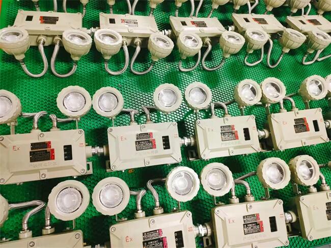 2x3w Explosion Proof Emergency Exit Lights Sign Double Head Rechargeable