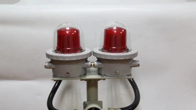 Explosion Proof Aircraft Warning Lights ATEX Approved IP66 220VAC 50Hz