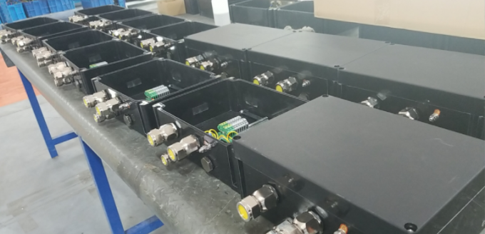 Explosion Proof Junction Box Die-Casting Aluminum GRP WF1 Stainless Steel