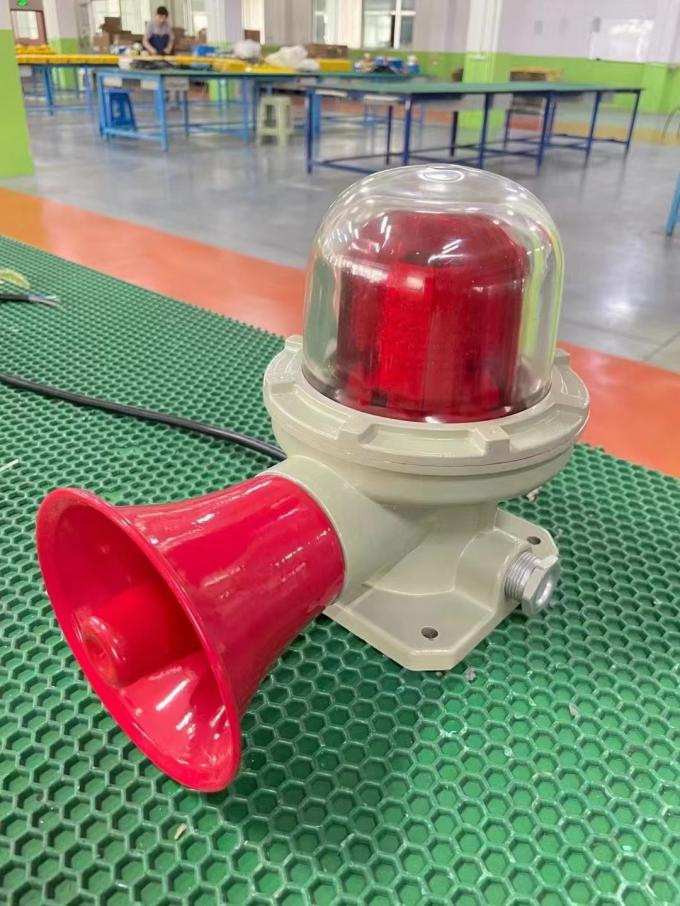 Explosion-Proof Audible Visual Alarm Red, Yellow, Blue, Green Lightings