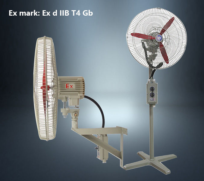 ATEX Explosion-Proof Pivoting Fan 6600-1800m³/h IP54 Stable For ...