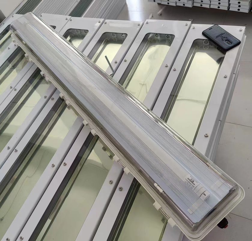 T8 Liner Anti-Corrosion Stainless Steel Grp Explosion Proof Fluorescent ...