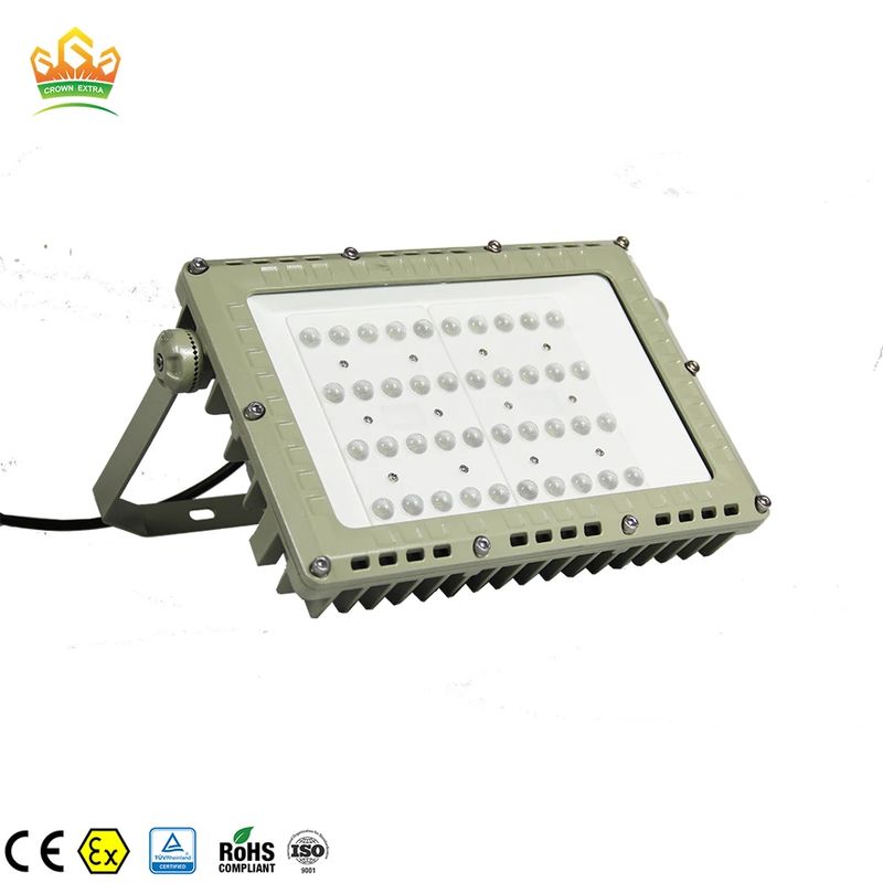 Indoor/Outdoor Explosion Proof LED Lighting With IP66 Rating 120° Beam ...