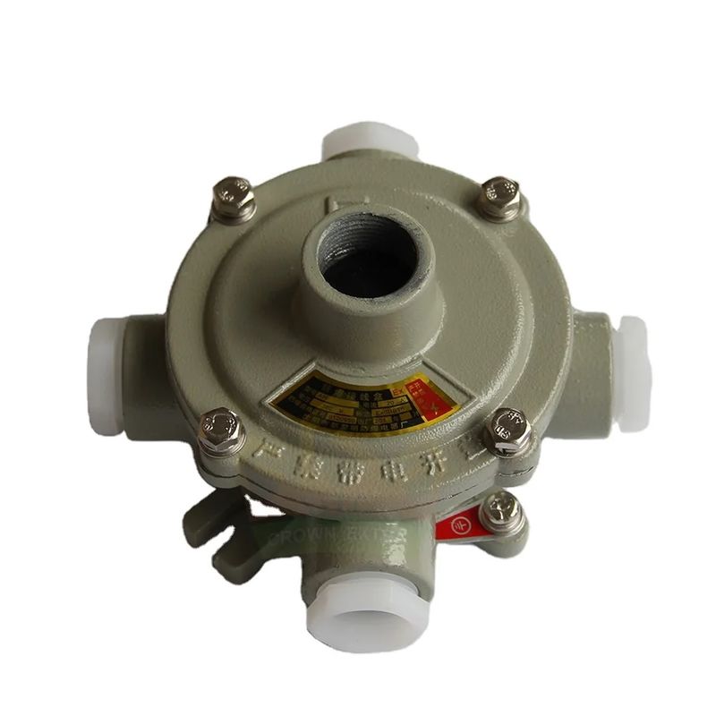 ⅡB ⅡC Class Explosion Proof Junction Box for Dust Zone 21 IP66 Weather ...