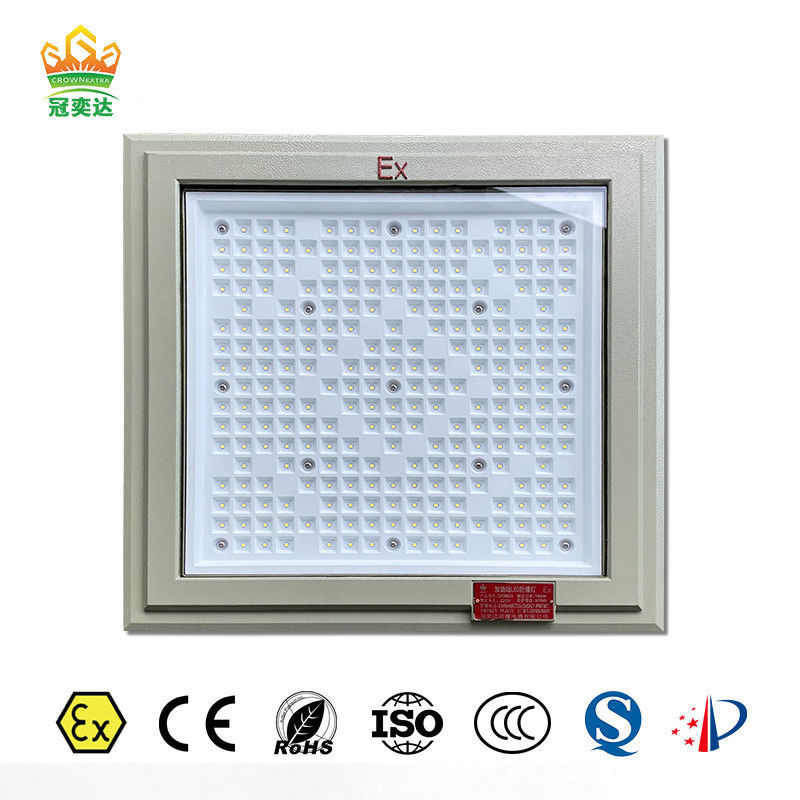 Outdoor Explosion Proof Led Light 18*18 Inch Square Shape 100-250w Gas ...