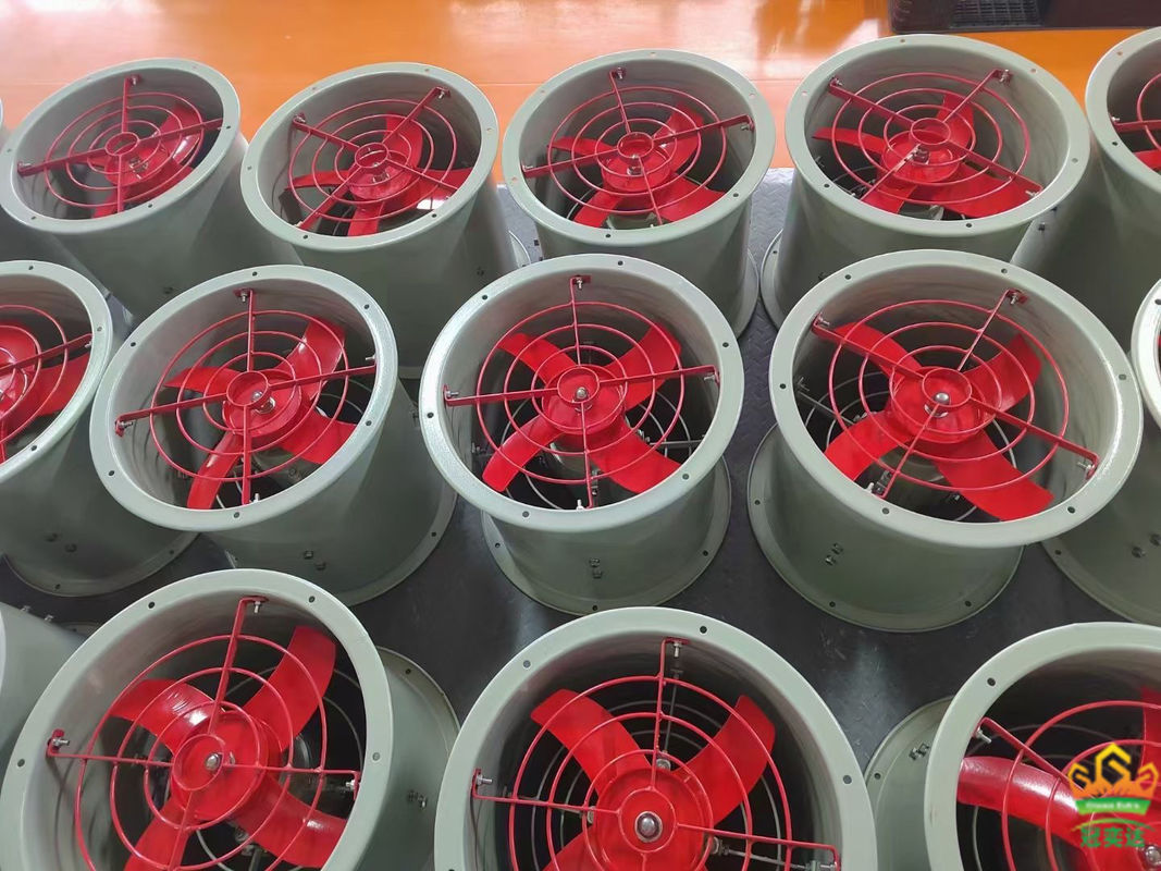 Industrial 1450r/m Explosion Proof Exhaust 300mm Diameter Fan Safe And ...