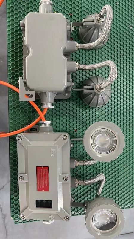 Wall Mounted 6W Twin Head LED Explosion Proof Emergency Light – ATEX ...