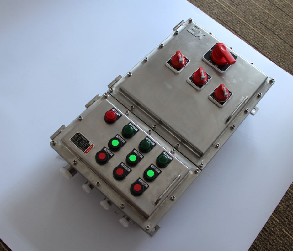 IP65 Explosion Protection Panel Box With Powder Coating Finish Aluminum ...