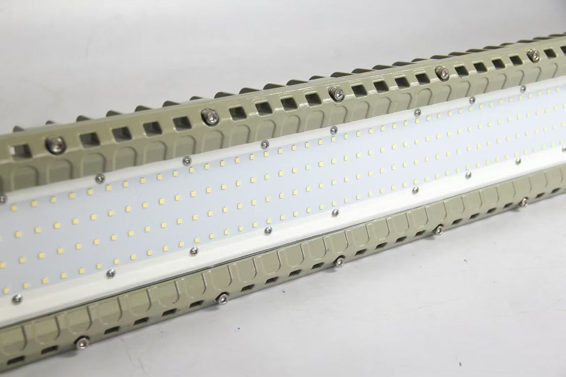 80W 100lm/W Explosion Proof Linear Light 100-277VAC 50-60Hz 24/36VDC Ra≥80