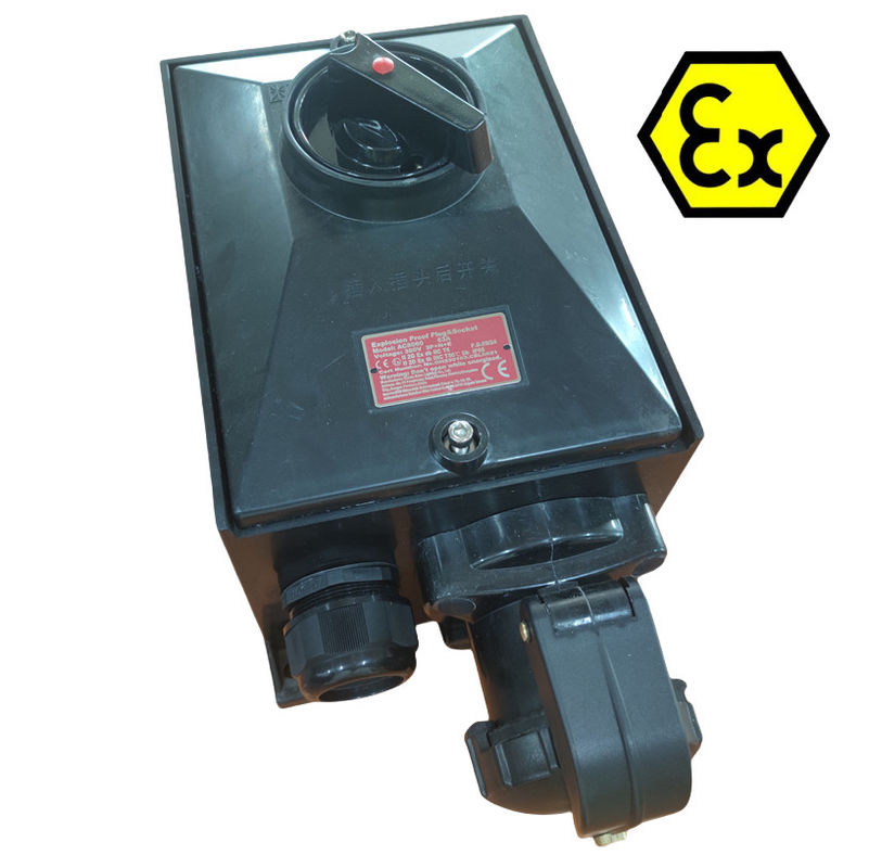 2 Wires Explosion Proof Plug And Socket For Hazardous Zone1 Division1 ...