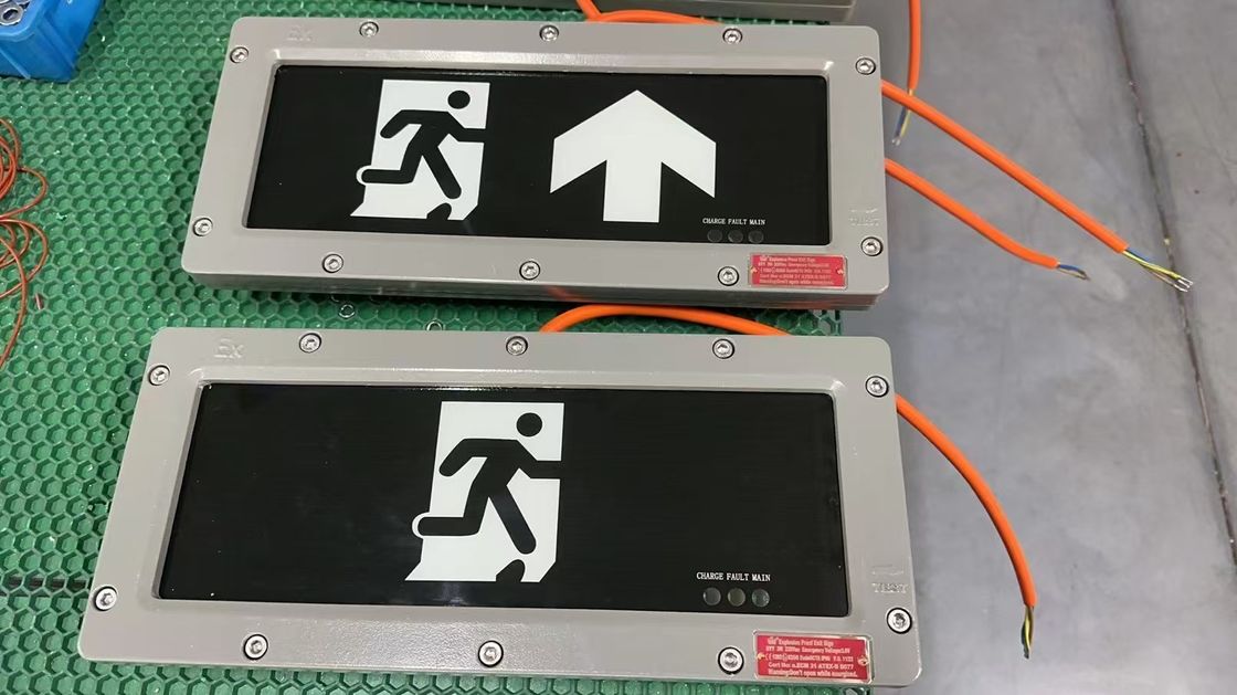 Zone 1 Aluminum Emergency Light With CRI Ra≥70 And Extended 90Mins ...