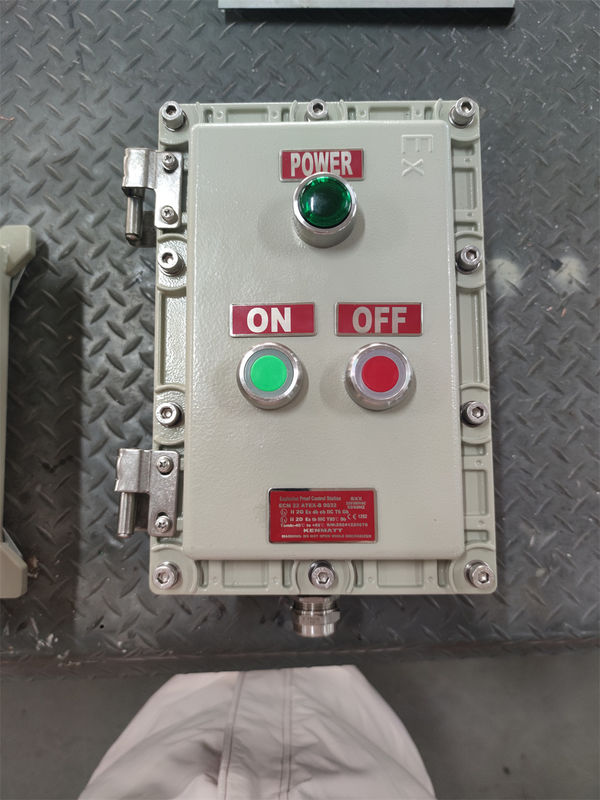 10A Exd Explosion Proof Control Sation ATEX Rated Marine Grade Aluminum ...