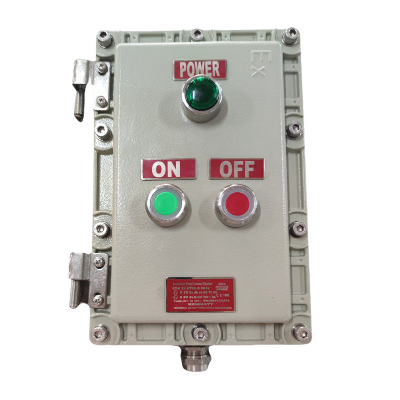 10mm Thick Explosion Proof Flameproof Control Sation Box IP66 Anti ...