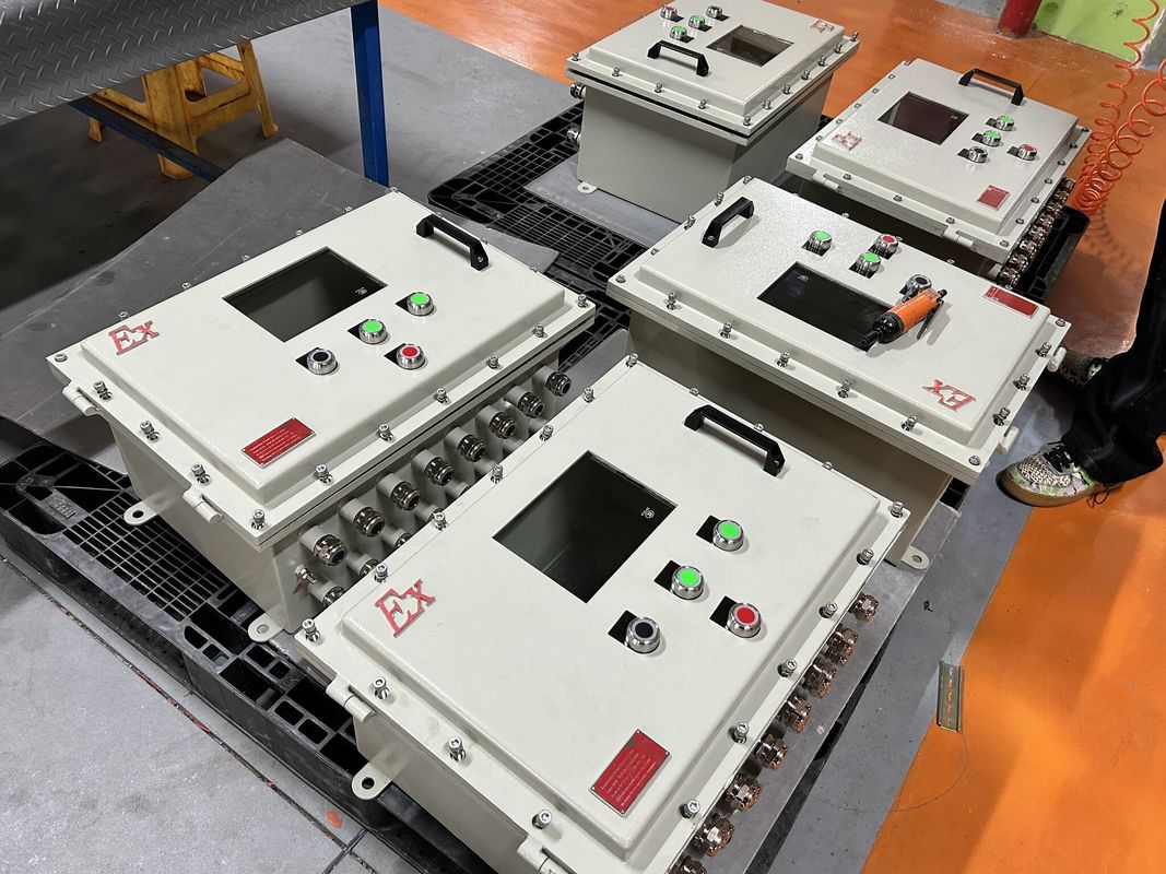 Hazardous Zone 1 2 21 22 Box Panel Explosion Proof IP66 WF2 Protection ...