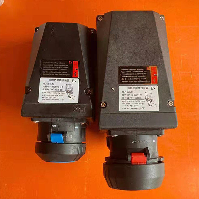 Industrial Explosion Proof Waterproof Plug Male Female Connector ...