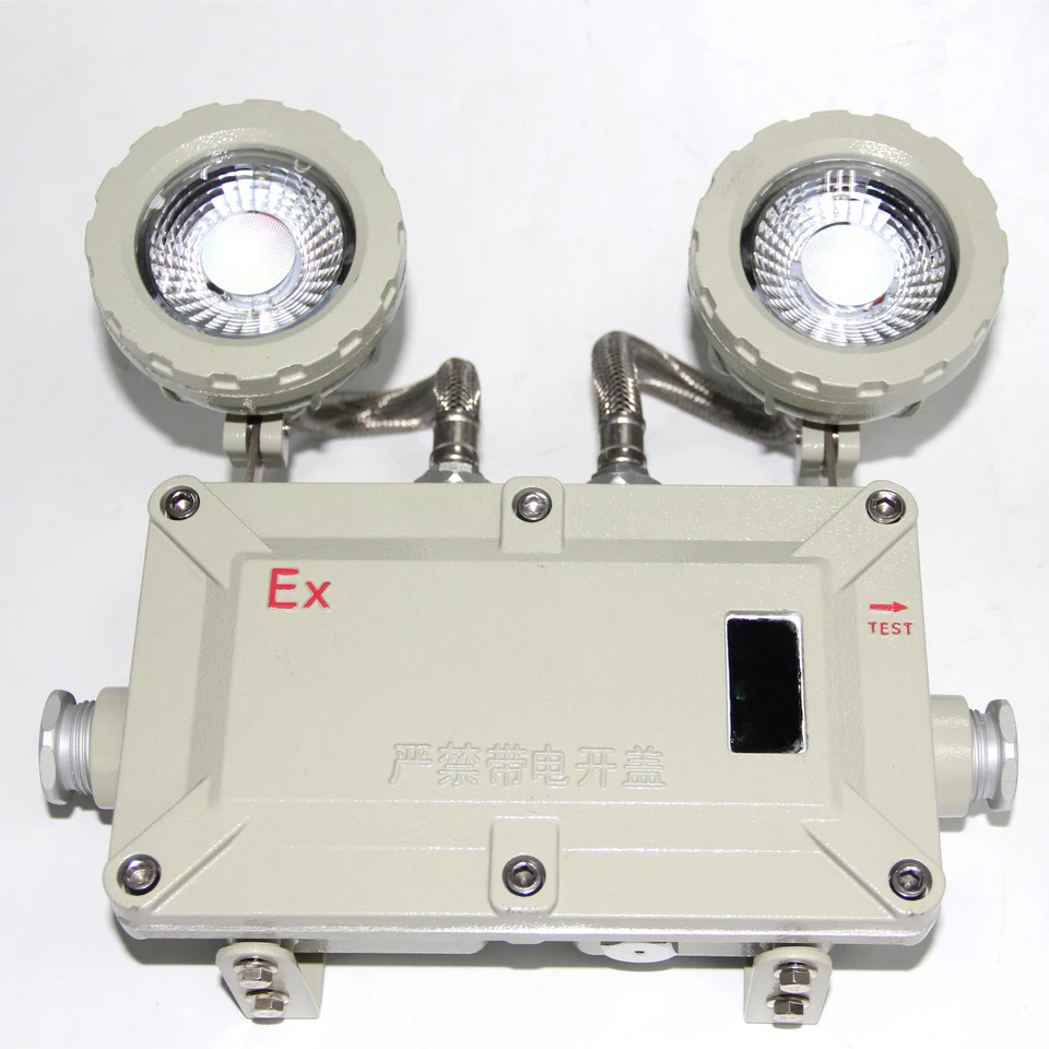 Explosion Proof Aluminum Alloy LED Fixture With AC/DC Input Voltage