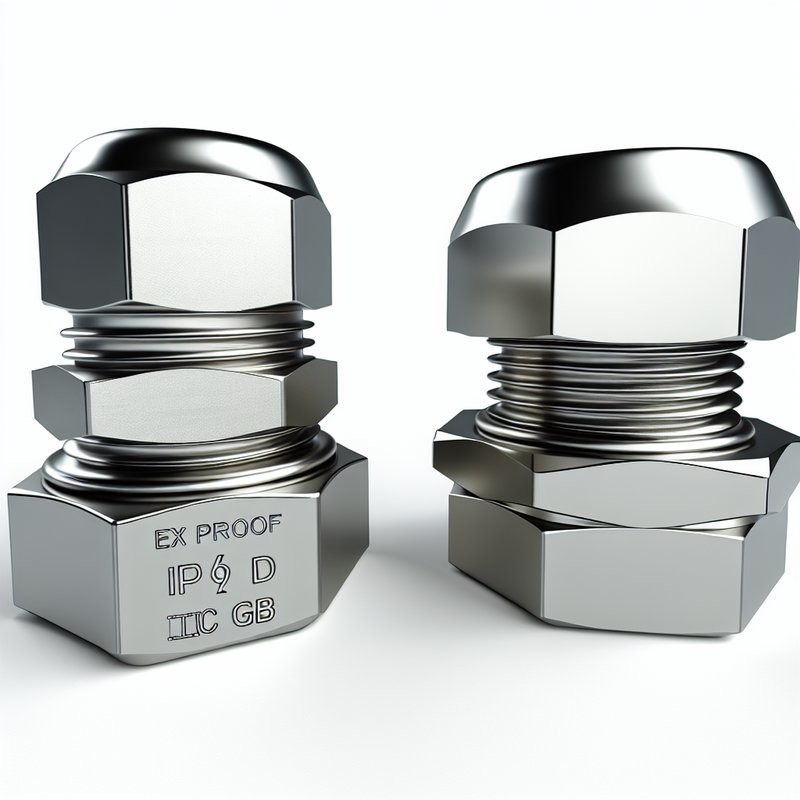 II 2G Ex Db Eb IIC T6 Gb II 2D Ex Tb IIIC T80°C Db Ex Proof Cable Gland ...