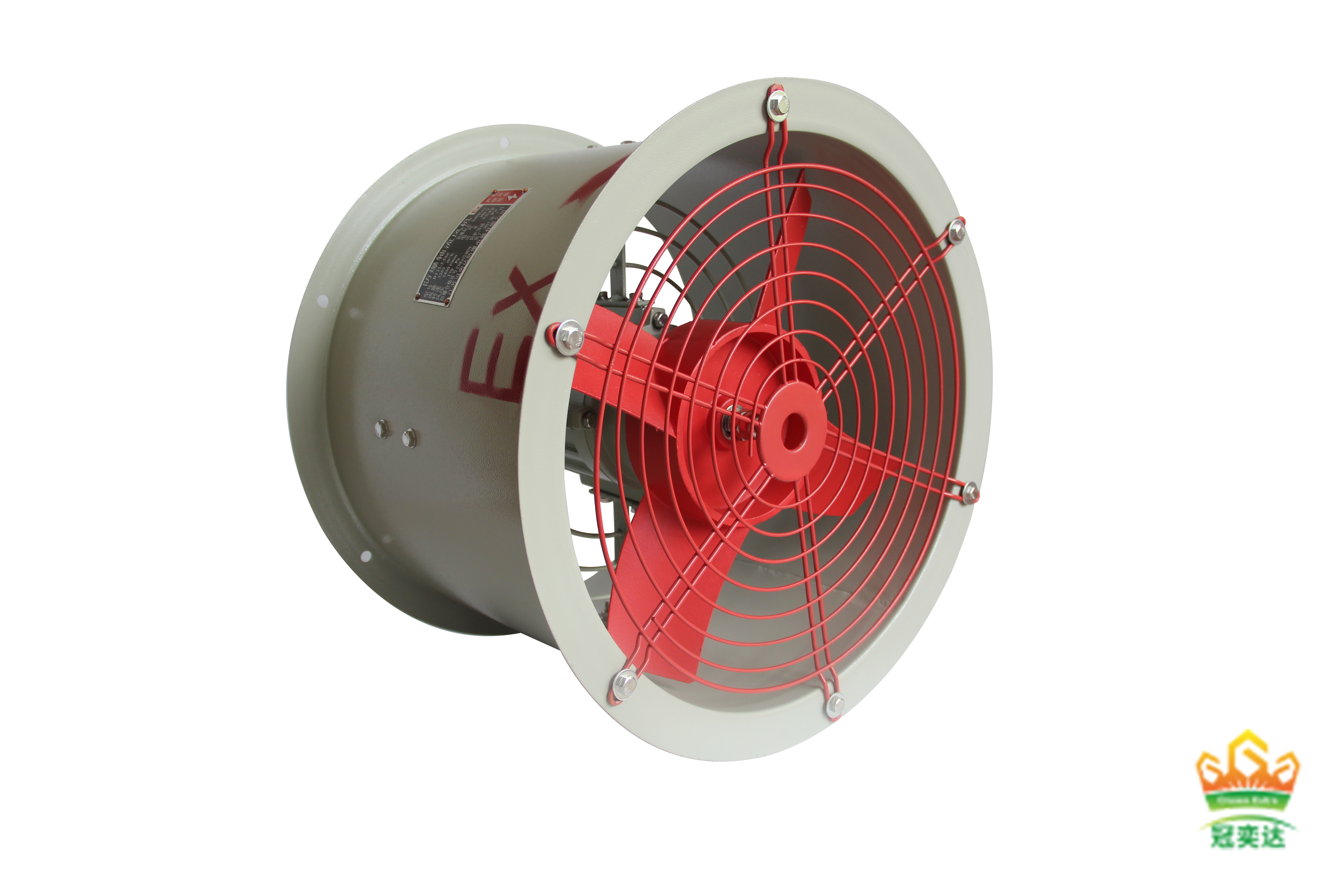 300mm Diameter Explosion Proof Exhaust Fan 0.18kw 1450r/min Explosion ...