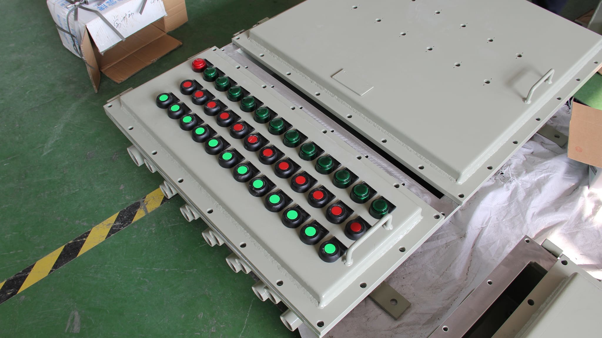 Wall Mounted 2mm Explosion Proof Flameproof Control Panels With ...