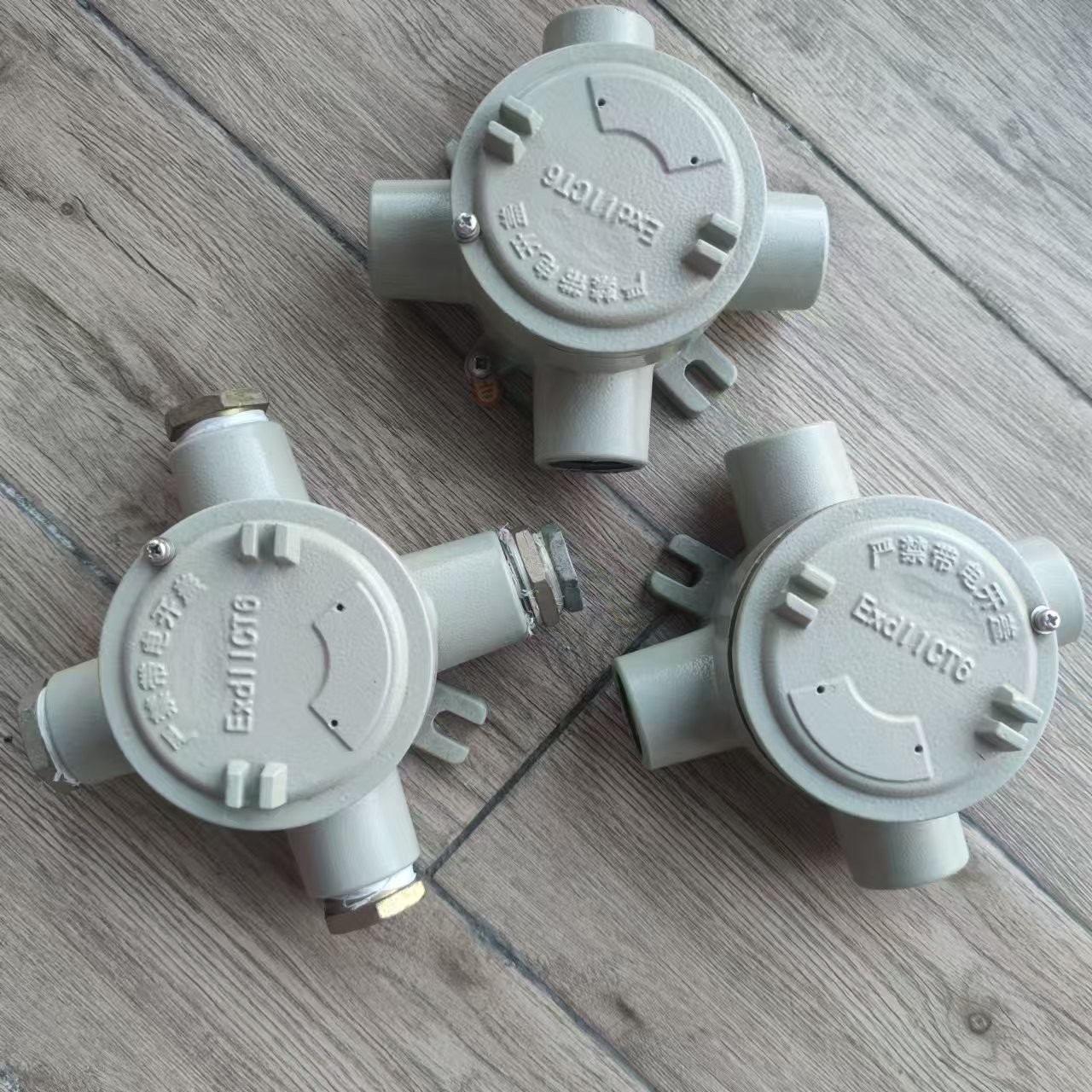 Explosion Proof Lighting Junction Box Flameproof IP66 Anti Corrosion ...