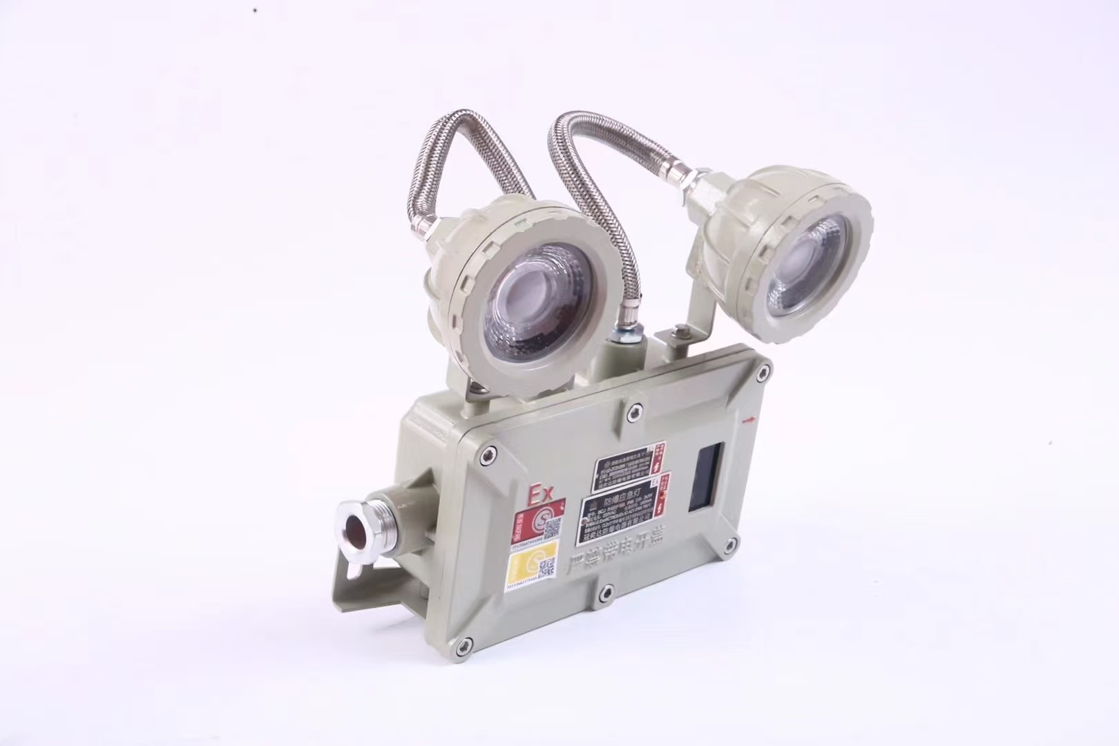 Industrial 2*3Watt 220VAC 24/36VDC Flameproof Emergency Lighting