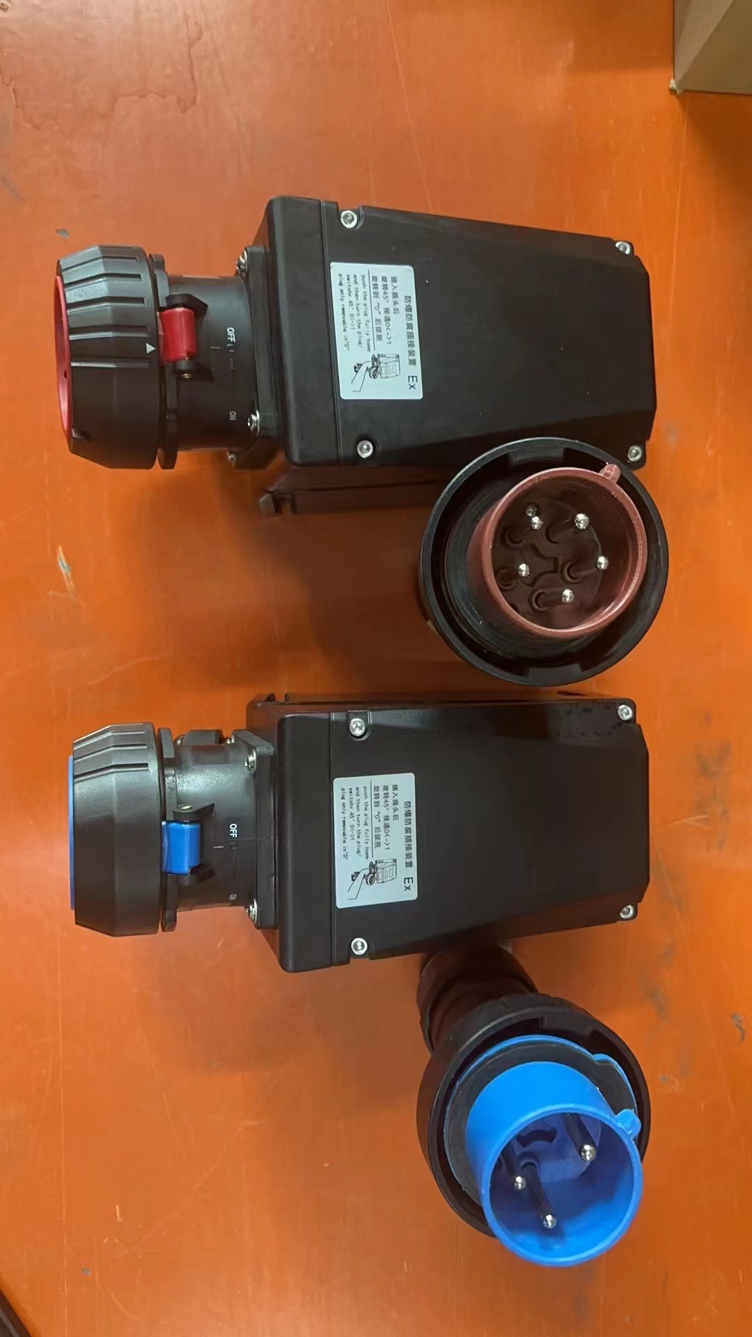 ATEX Certified GRP Explosion Proof Plug and Socket – 3P+E / 4P, 16A 32A ...