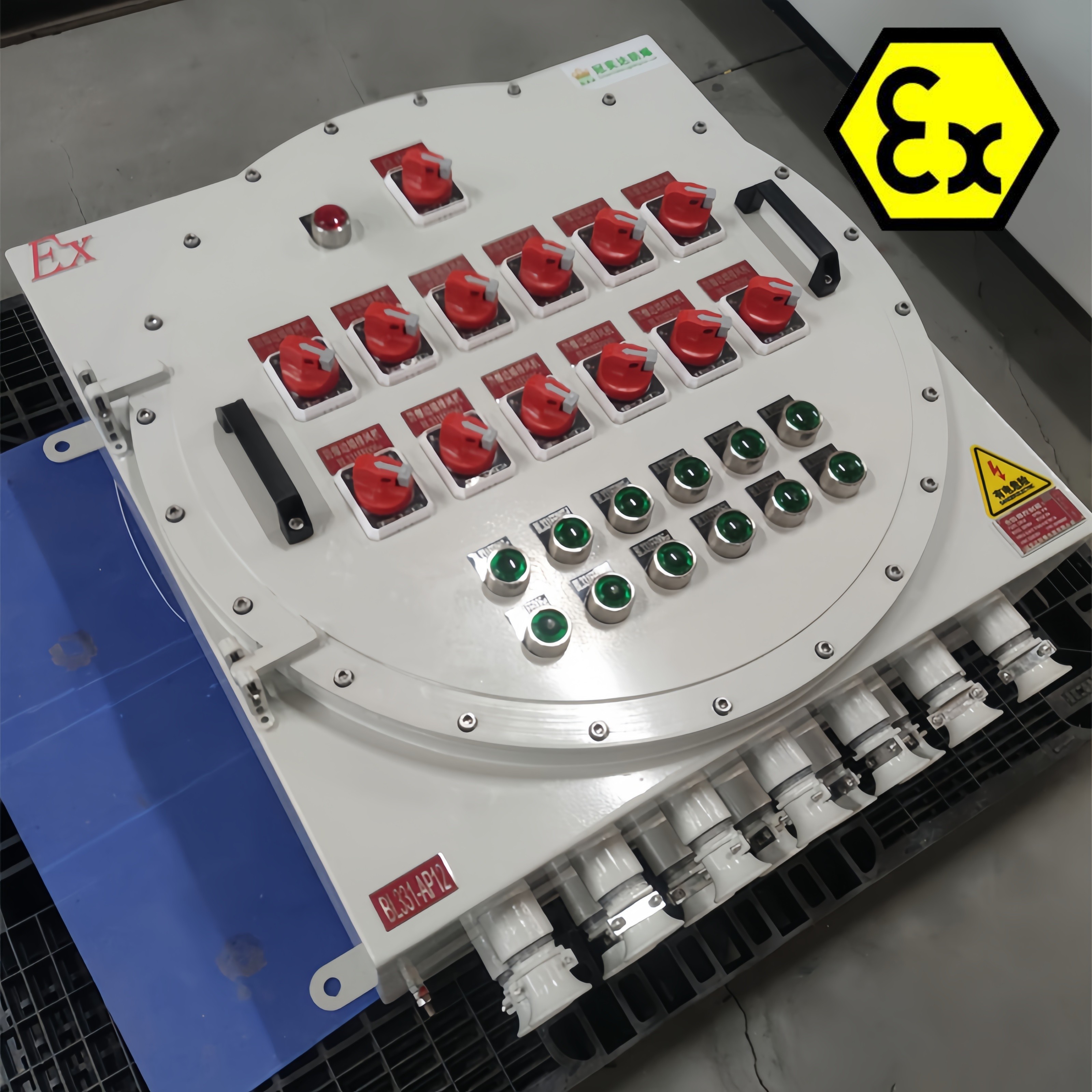 380VAC Flameproof Panel Customized Cable Entry CNEX ATEX