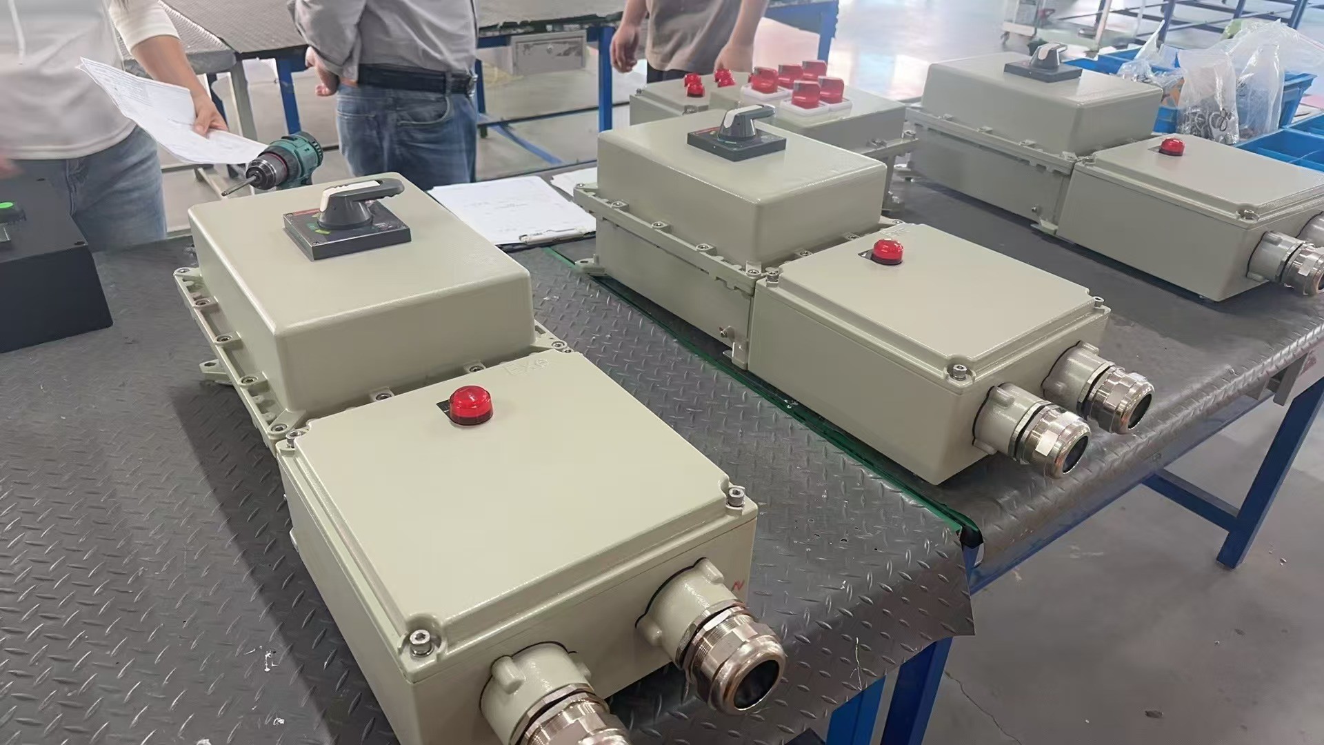 Explosion Proof Control Panel IP66 WF2 Protection Level for ATEX Zones