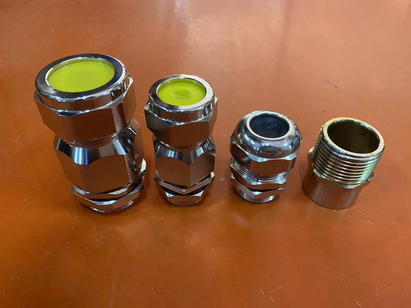 ATEX Certified Brass Cable Gland for Single Wire Armor Cables (6-12mm)