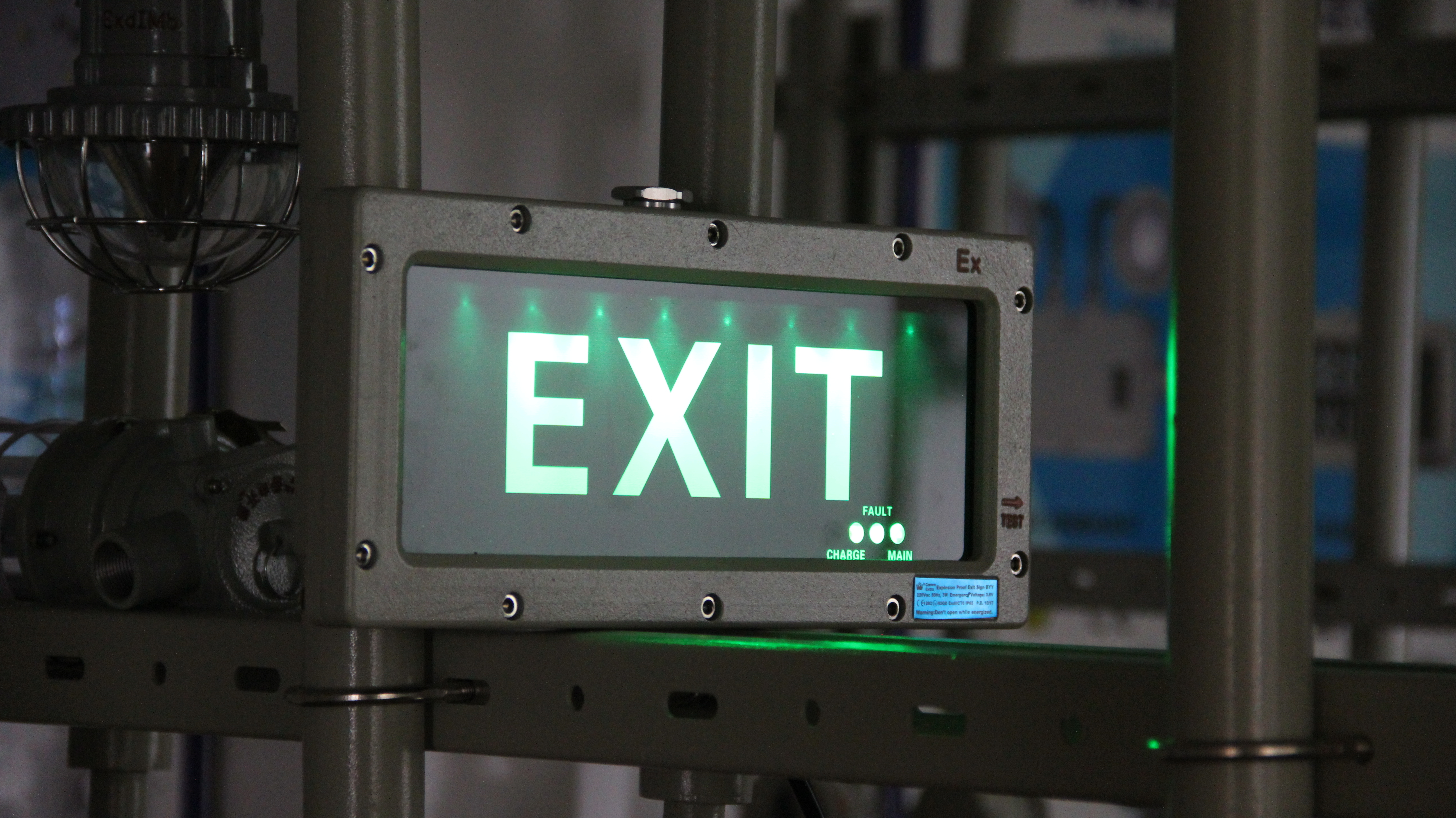 ATEX Certified Explosion Proof LED Emergency Light - BCJ Model