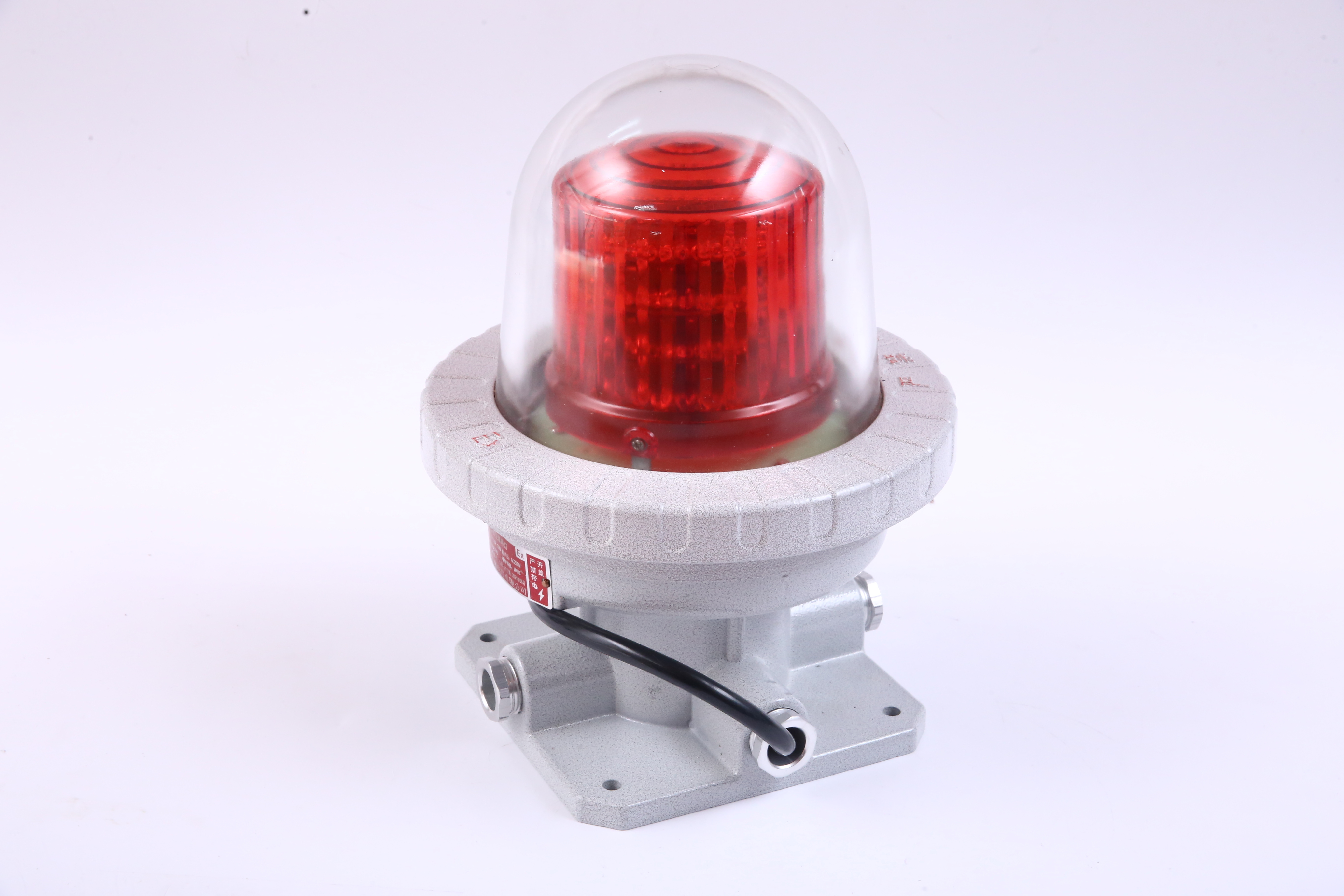 Wall Mounting Explosion Proof Alarm Lights 220VAC 24VDC Voltage for ...