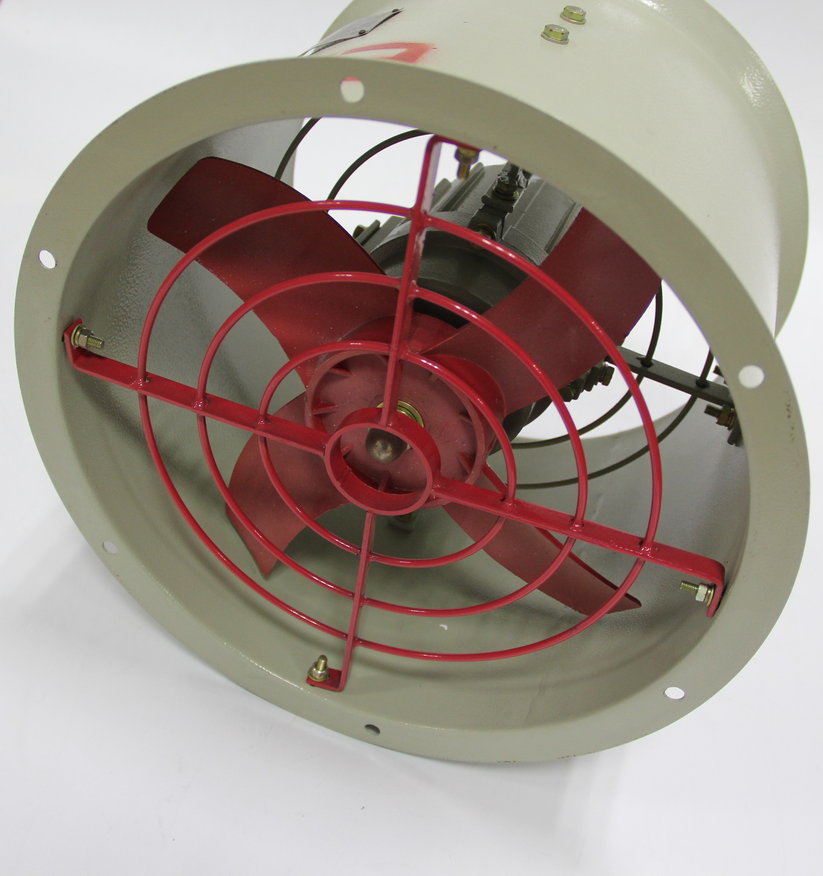 Explosion Proof Exhaust Fan Wall Mount for High Voltage Plastic-Sprayed ...