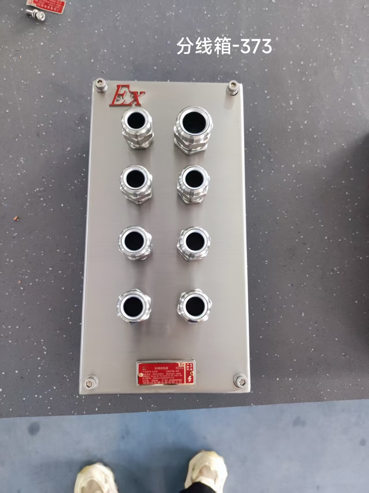 Customizable Stainless 304 Explosion Proof Conduit Box, FLP Junction ...