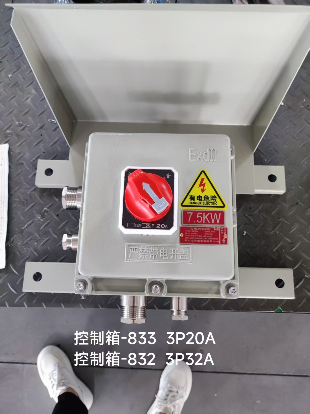 Flameproof Control Panel IIB T4 | Explosion Proof Distribution ...