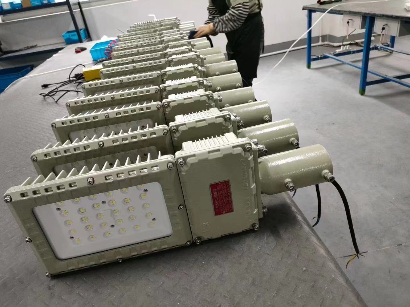 Pharmaceutical Industries Explosion Proof LED Flood Light with CRI Ra ≥ ...