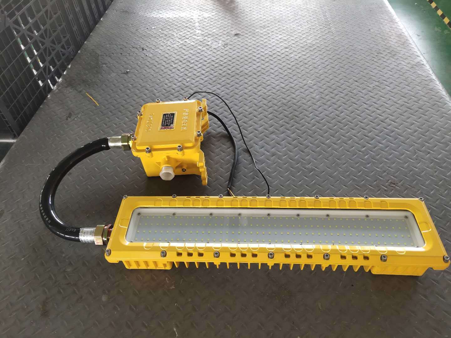 Explosion-proof fluorescent fixture for hazardous environments Status ...